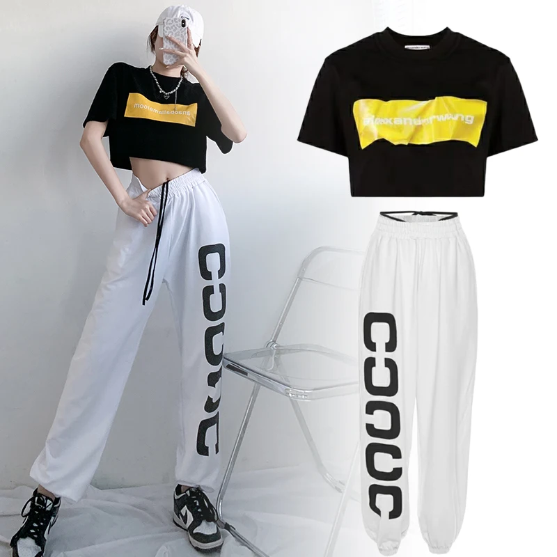 Adult-Girls-Jazz-Street-Dance-Hiphop-Fashion-Jazz-Outfits-suits-Pants ...