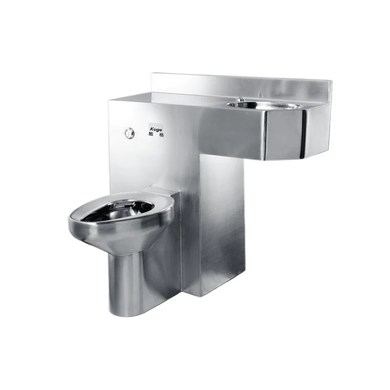 Inodoro-montado-en-el-suelo-de-acero-inoxidable-de-estilo-chino-wc ...