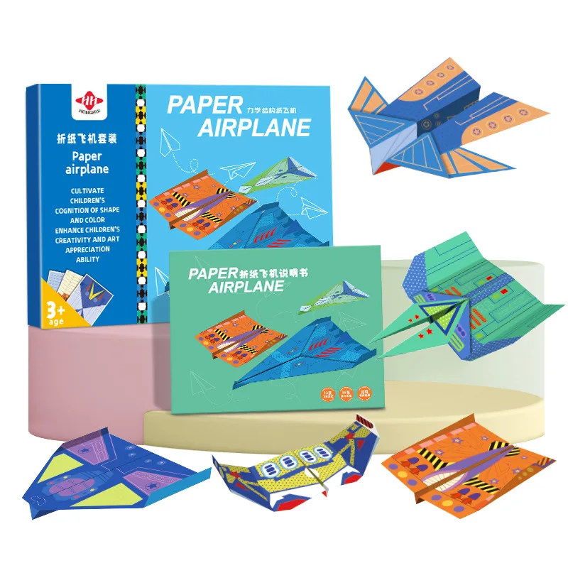 36 Sheets 3D Origami DIY Paper Airplanes – Craft Supply Haven