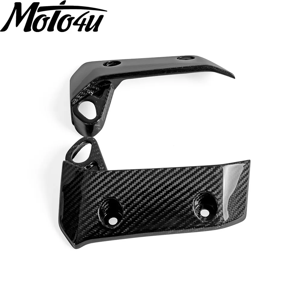 100% Carbon Fiber Radiator Side Cover Panel Fairings For YAMAHA MT07 ...