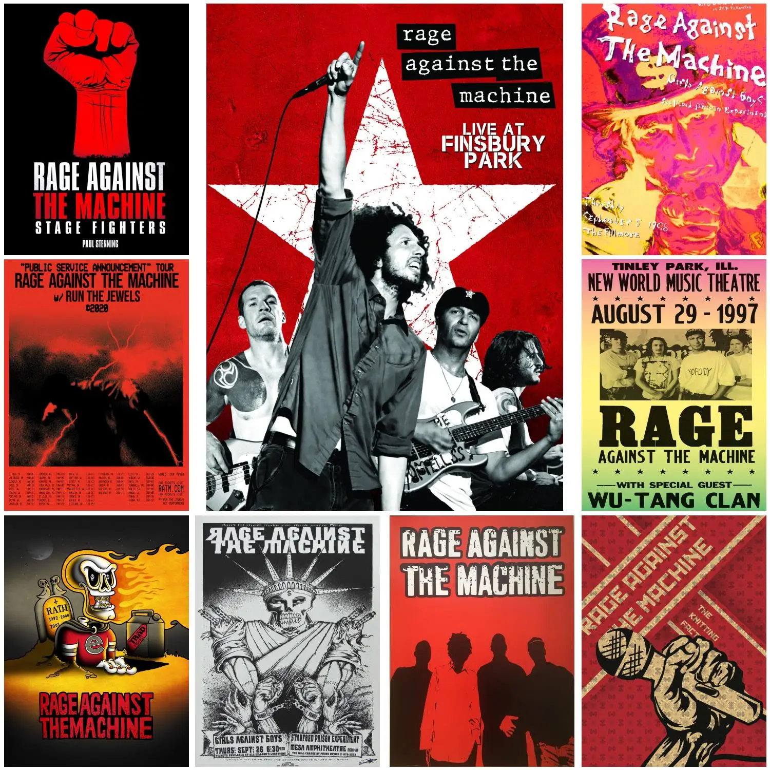 Rage Against The Machine Poster
