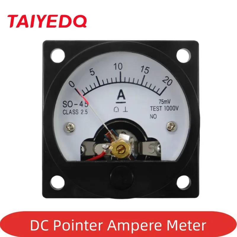 DC-10A-30A-50A-100A-200A-300A-Ampere-Panel-Circular-Pointer-Type-DC ...