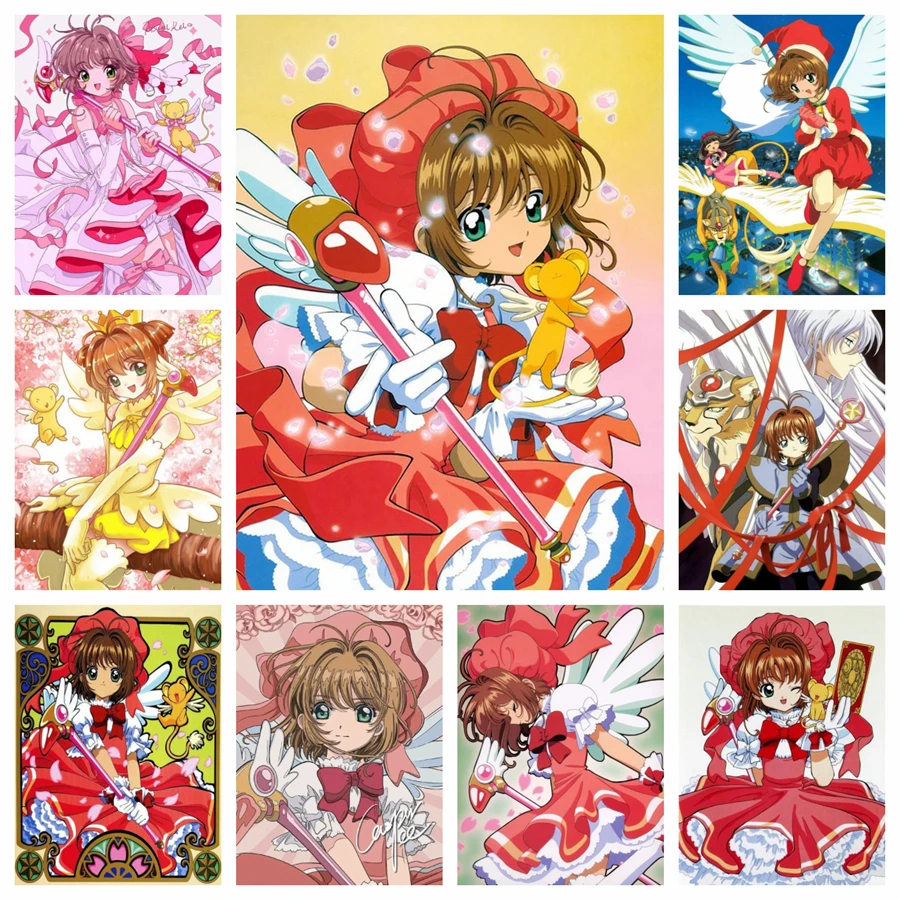 2024-New-5D-DIY-Cardcaptor-Sakura-Diamond-Painting-Kit-Diamond ...