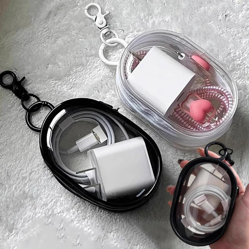 Portable-Mini-Clear-Zipper-Storage-Bag-Multifunctional-Storage-Bag ...