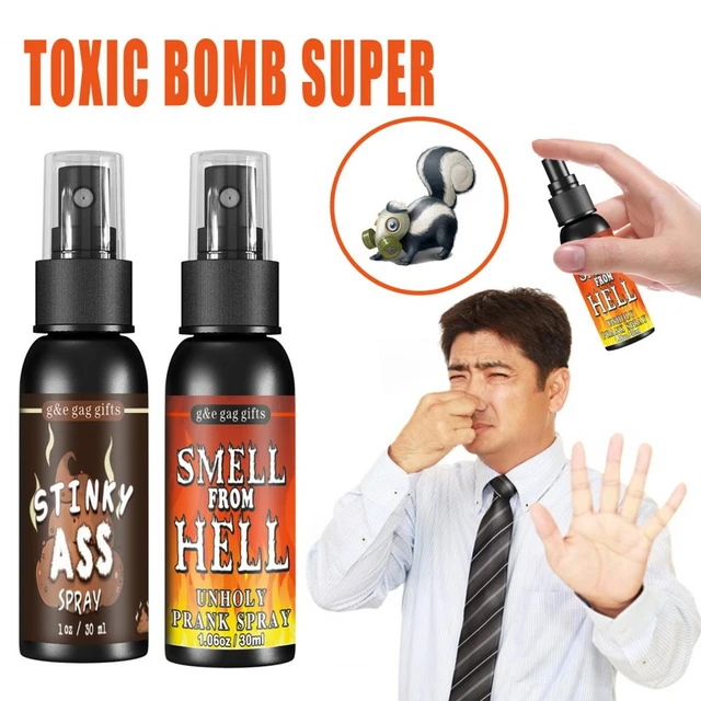 Smelly Fart Spray Rectification Toy Spoof Odor Spray Poop, 60% OFF