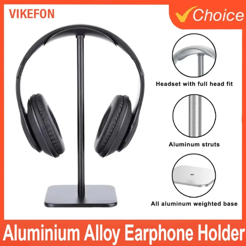 Aluminium Alloy Wireless Earphone Holder Head Mounted Earphone Hanger ...