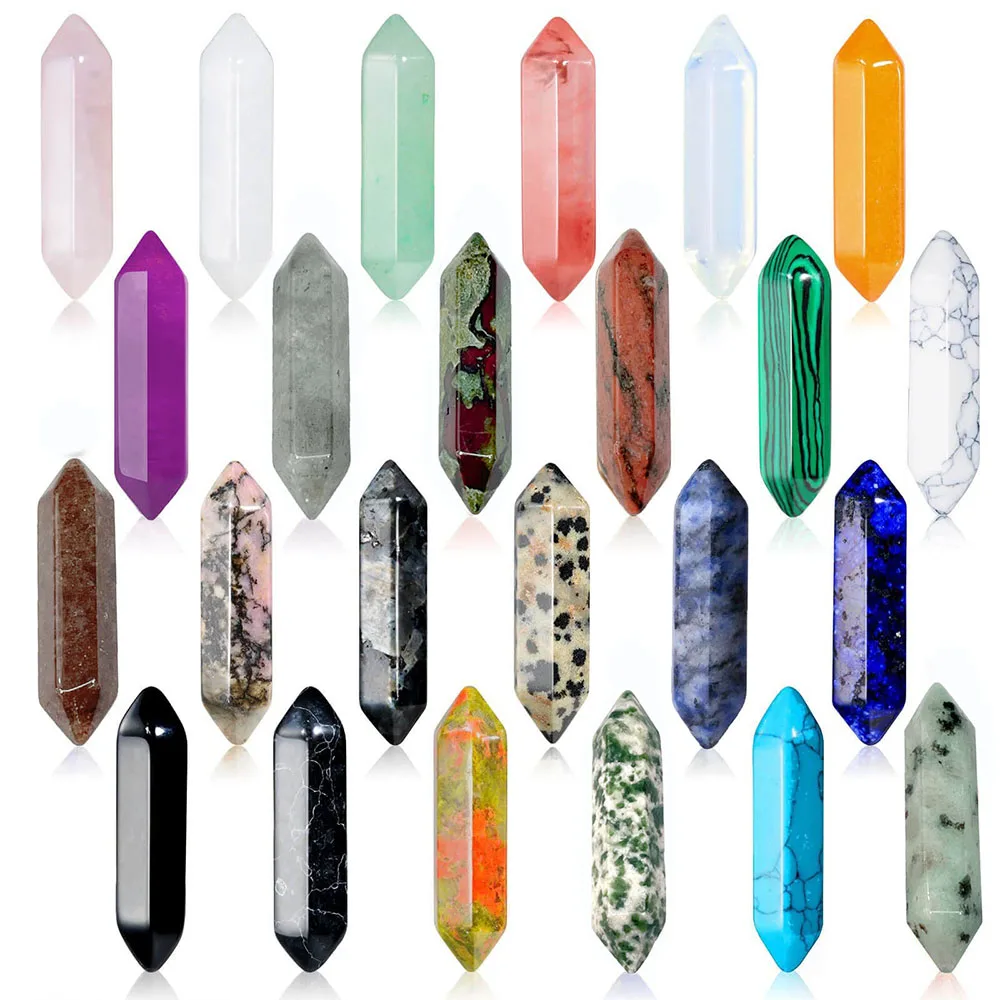 Natural-Crystal-Double-Pointed-Carving-Rose-Amethyst-Home-Decoration ...