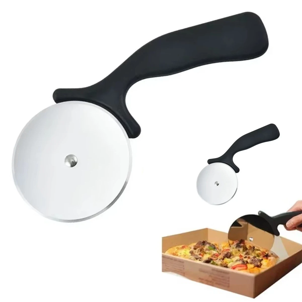 Stainless Steel Pizza & Pastry Roller Cutter – Kitchen Staples Plus