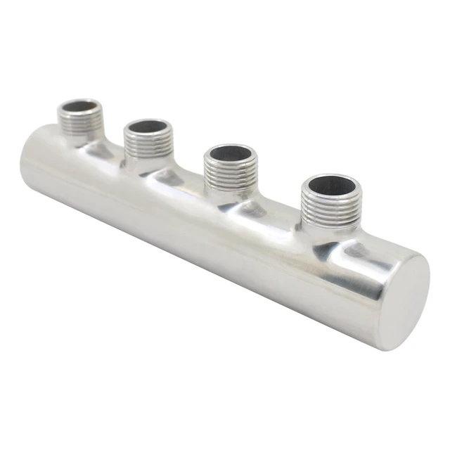304 Stainless Steel G3/4 G1/2 Ports Water Manifold, 59% OFF
