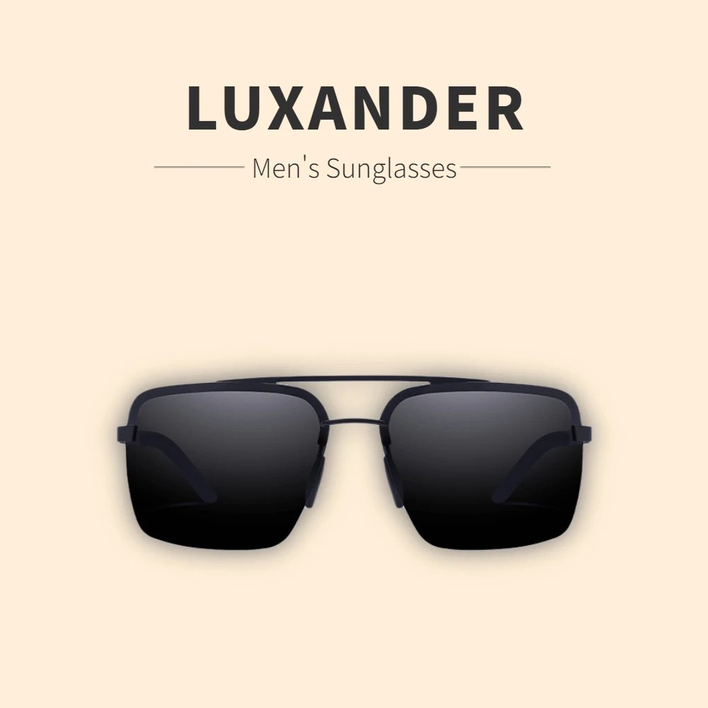 LUXANDER-2022-New-Squared-Rectangular-Polarized-Aviation-Sunglasses-for ...