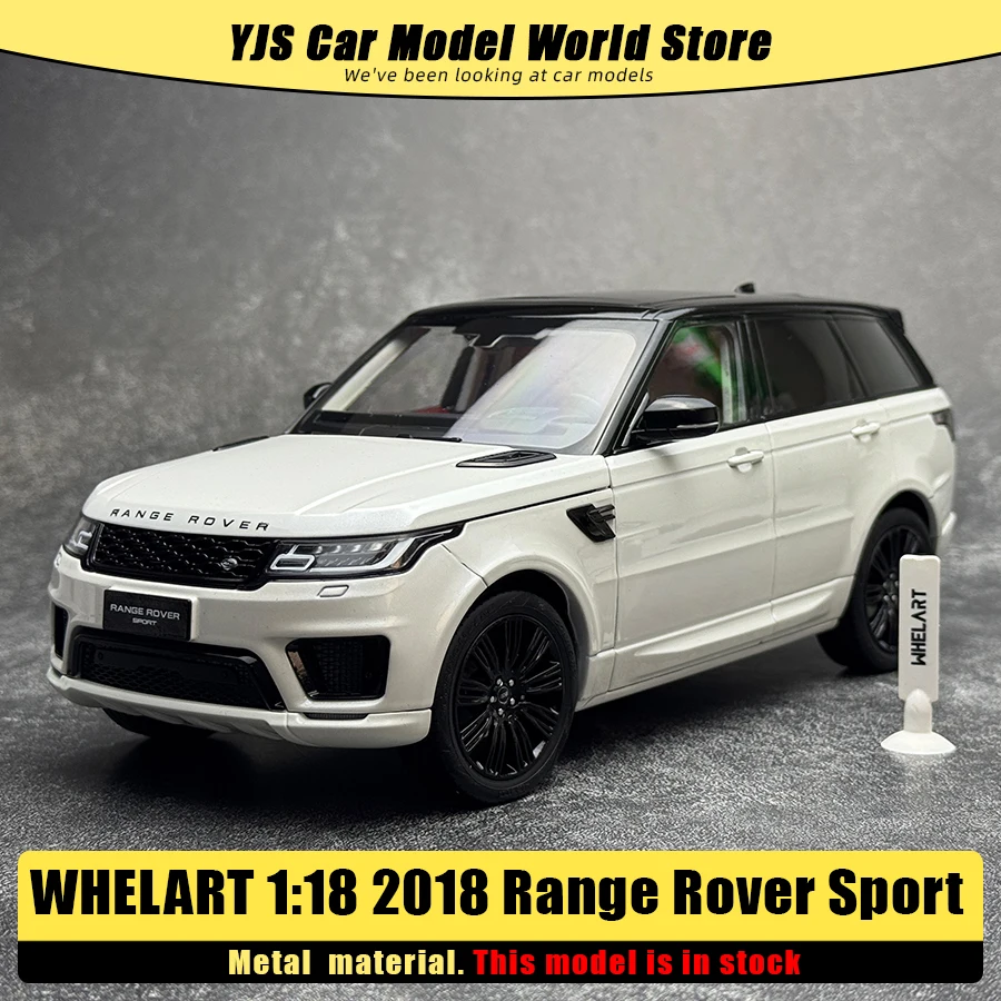 WHELART diecast model 1:18 scale new 2018 Range Rover Sport SUV model ...