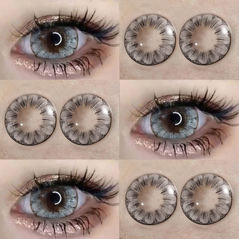 Lentes de contacto de Color para ojos, lentillas de Color Natural ...