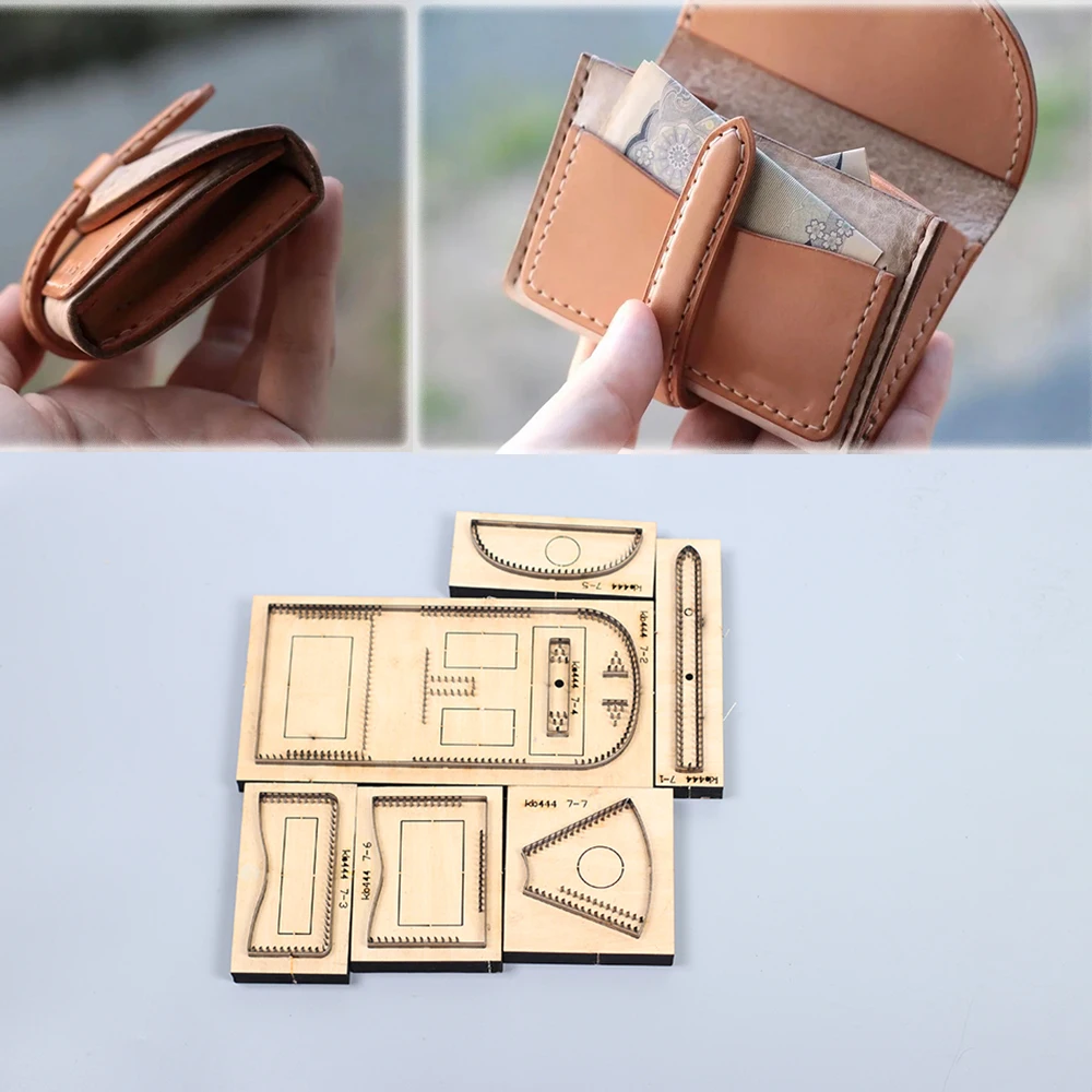 105x80mm-Leather-Craft-cardholder-folded-wallet-cutting-dies-knife-mold ...