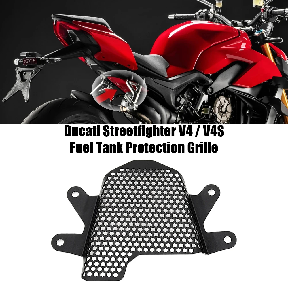 Motorcycle-Tank-Protection-Grille-Streetfighter-V4-V4S-Motorcycle-Fuel ...