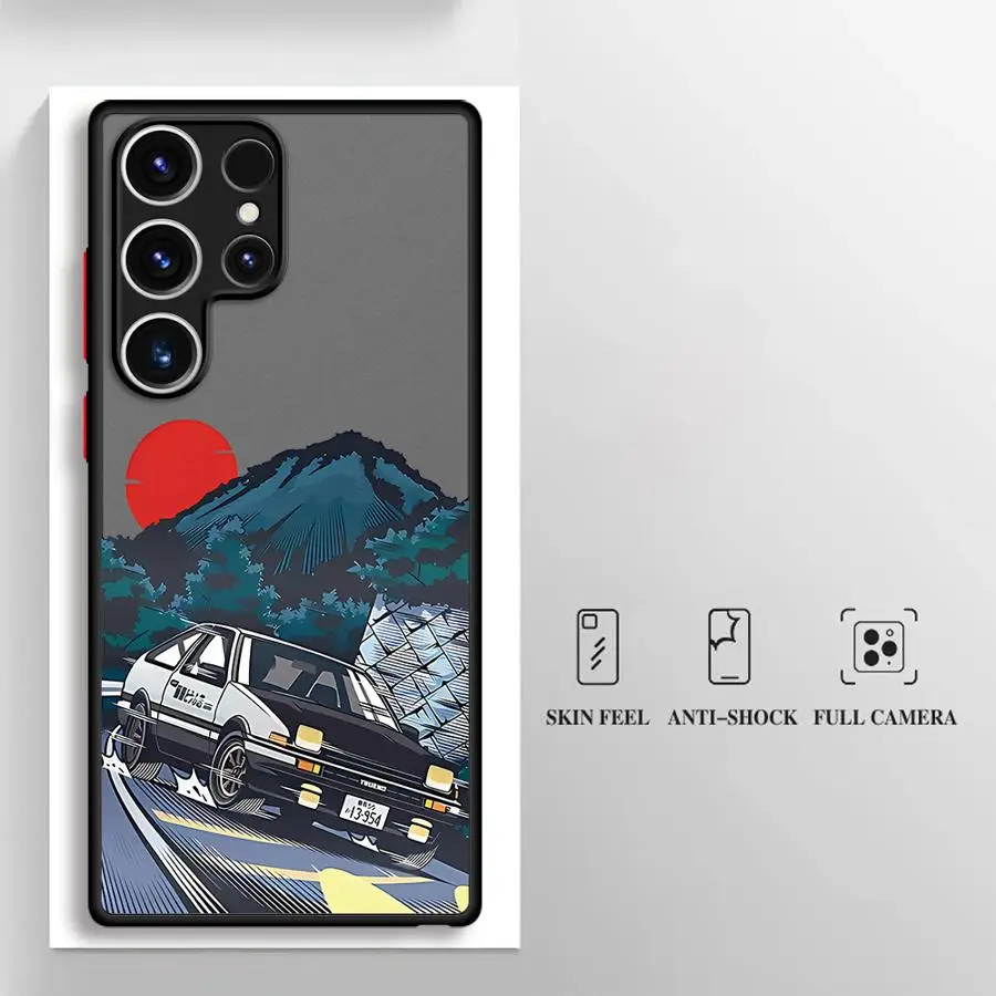Japan Anime Initial D Clear Phone Case - Galaxy S21 Ultra (UUAVA01)