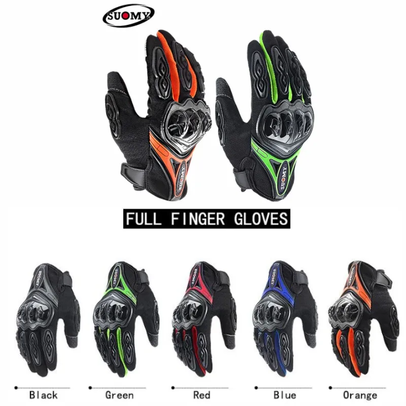 SUOMY-Motorcycle-Gloves-Men-Touch-Screen-Motocross-Glove-Motorbike-Full ...