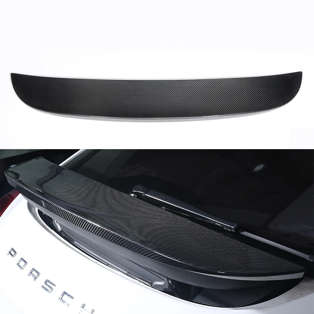 Real-Carbon-Fiber-Spoiler-Fit-For-Porsche-Panamera-2014-2016-Add-on ...