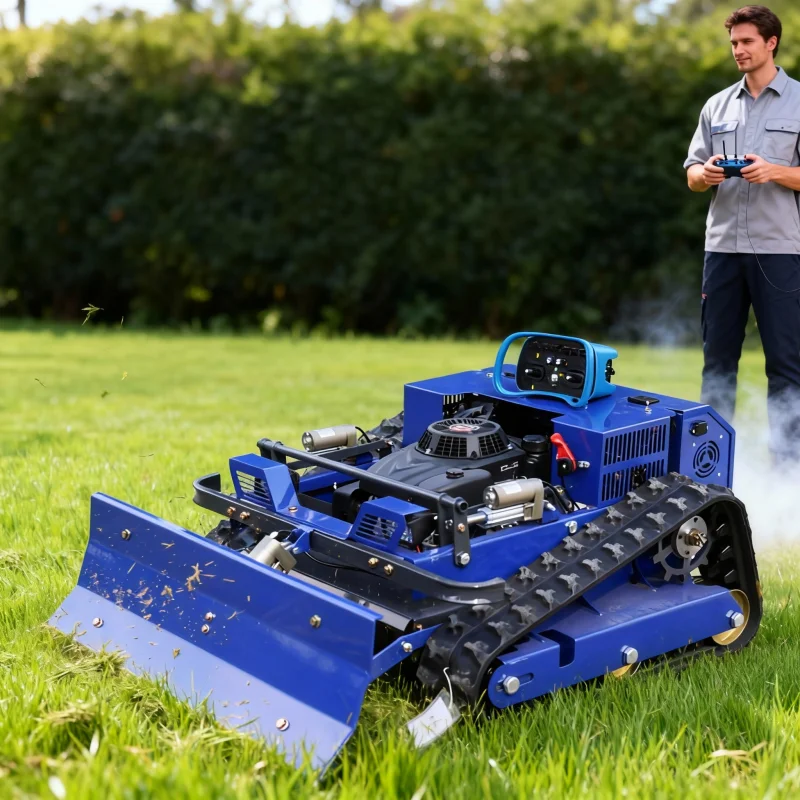 Customized Zero-Turn Remote-Controlled Lawn Mower - All-Terrain Self ...