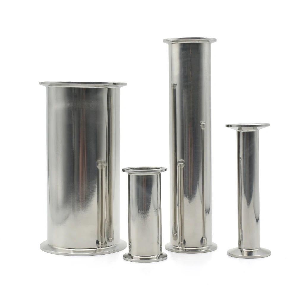 3-4-4-three-clip-sanitary-short-pipe-SS304-316L-pipe-fittings-self-made ...