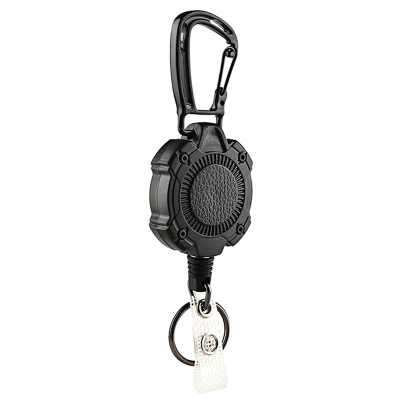 1Pc-Anti-theft-Metal-Easy-to-pull-Buckle-Rope-Elastic-Keychain-Sporty ...