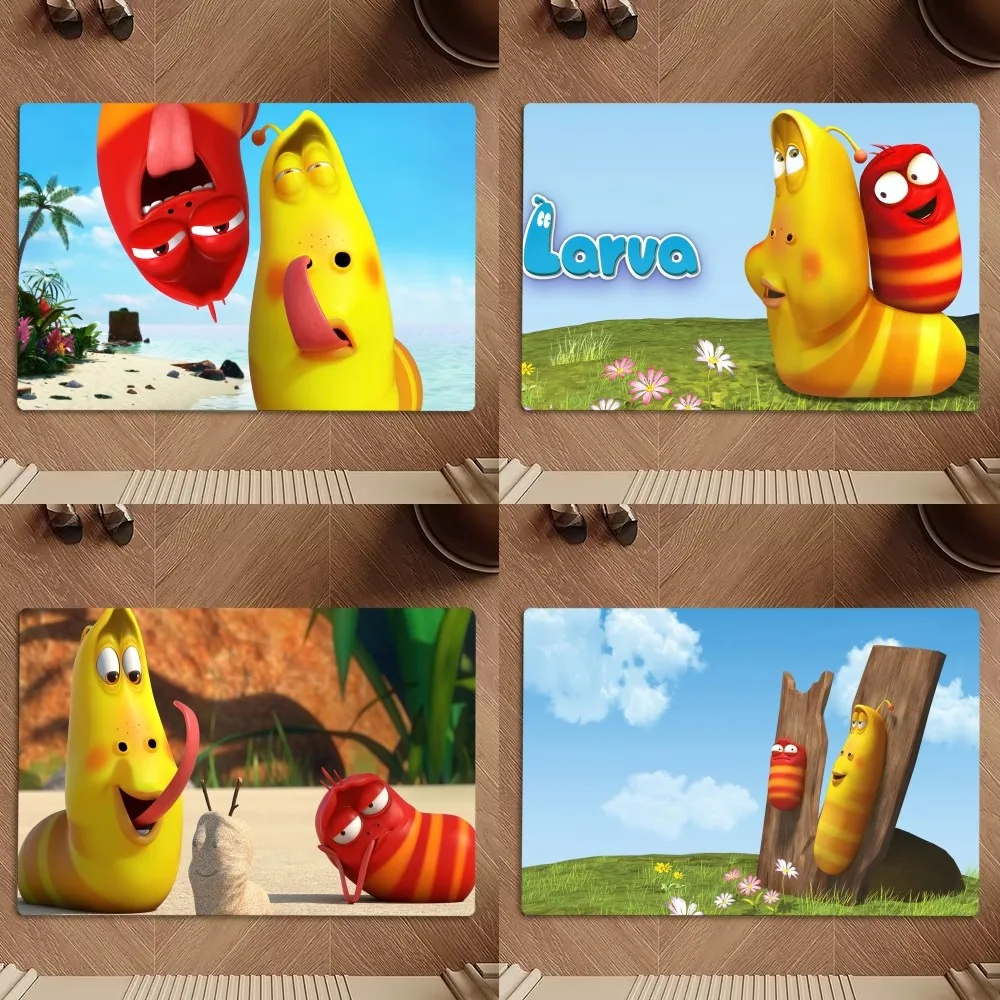 Cartoon-Korean-L-Larva-Show-Floor-Mat-Bedroom-Kitchen-Door-Bath-House ...