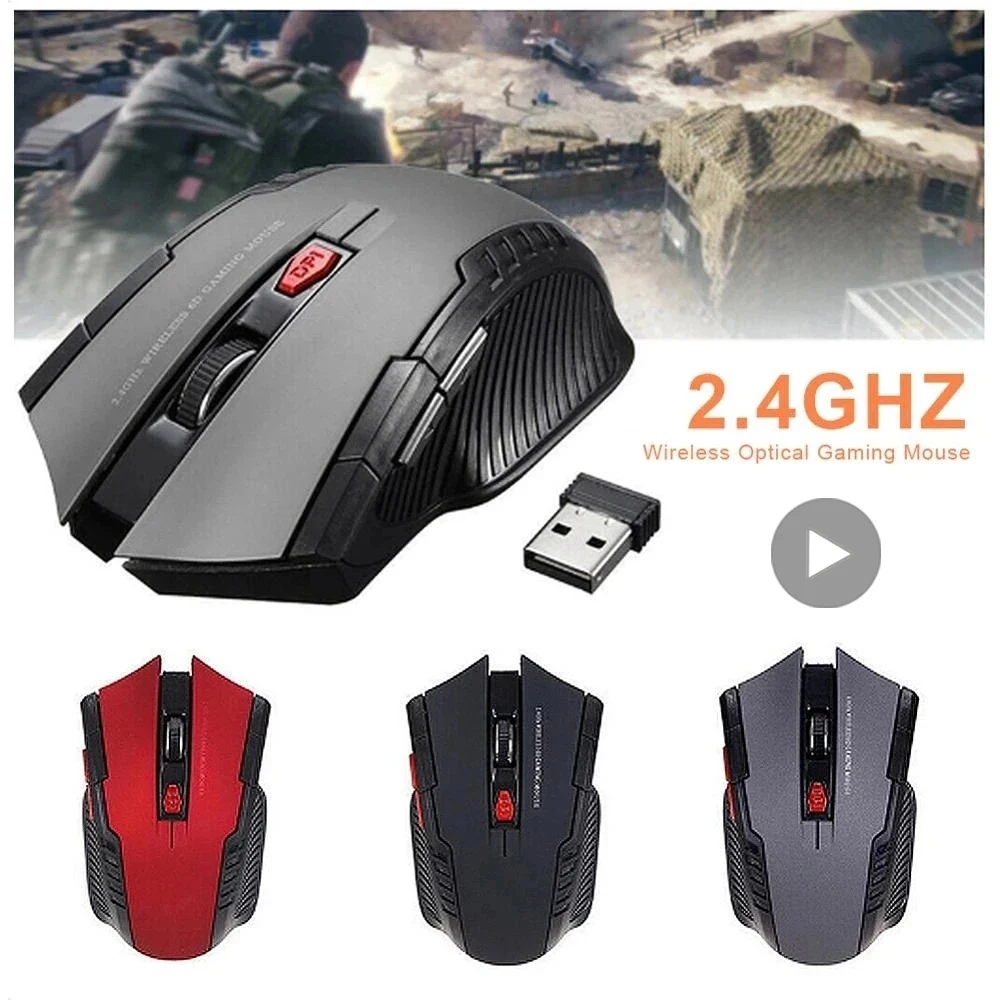 Portable-Wireless-USB-Mouse-Rechargeable-Ergonomic-Gaming-PC-Gamer-For ...