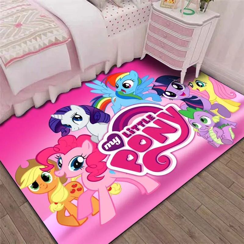 Cartoon-3D-Little-Pony-Printed-Floor-Mat-Carpet-15-Sizes-Living-Room ...