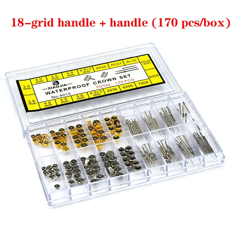 Watch-Accessories-Boxed-Epoxy-Handles-18-Grid-Handles-Handles-Copper ...