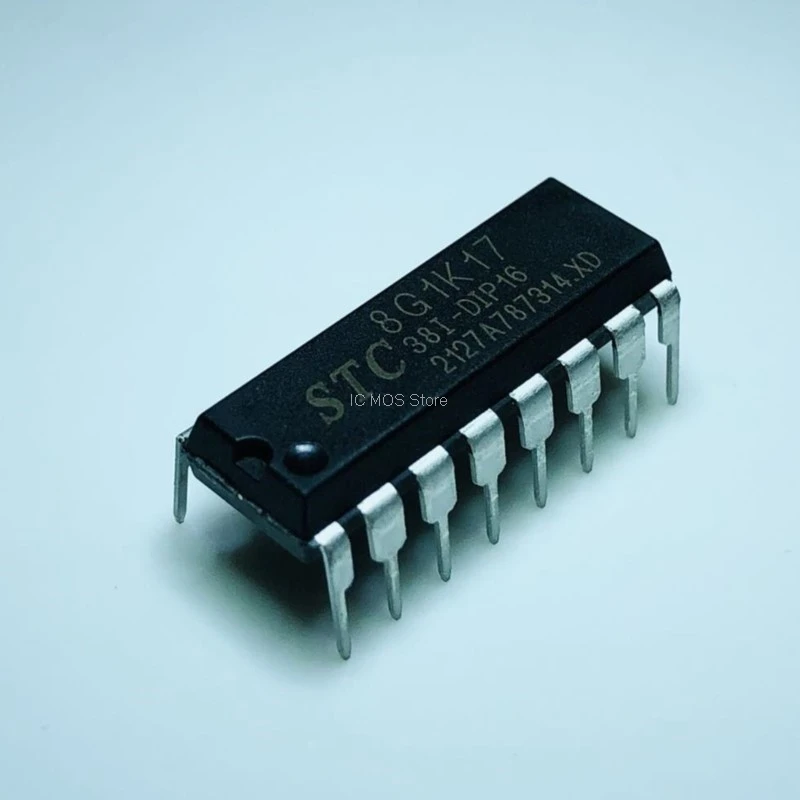 free-shipping-New-Original-STC-STC8G1K17-STC8G1K17-38I-DIP16-Single ...