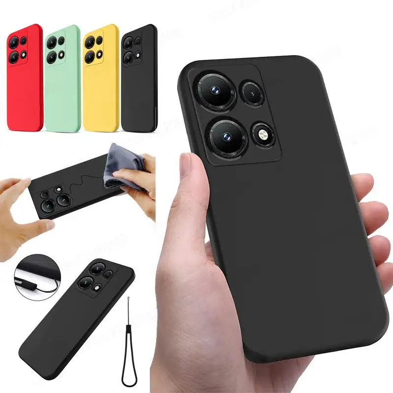 Funda-de-tel-fono-de-Color-caramelo-para-Infinix-Note-30-12-Pro-funda ...