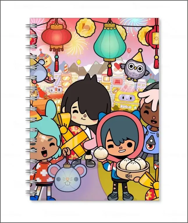 מחברת על משחק של הנוכחי בוקה, Toca Boka № 7