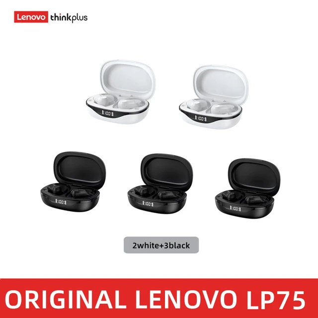 Lenovo LP75 5PCS 10PCS Bluetooth Earphones Sports Wireless Headphones Waterproof HiFi Stereo ...