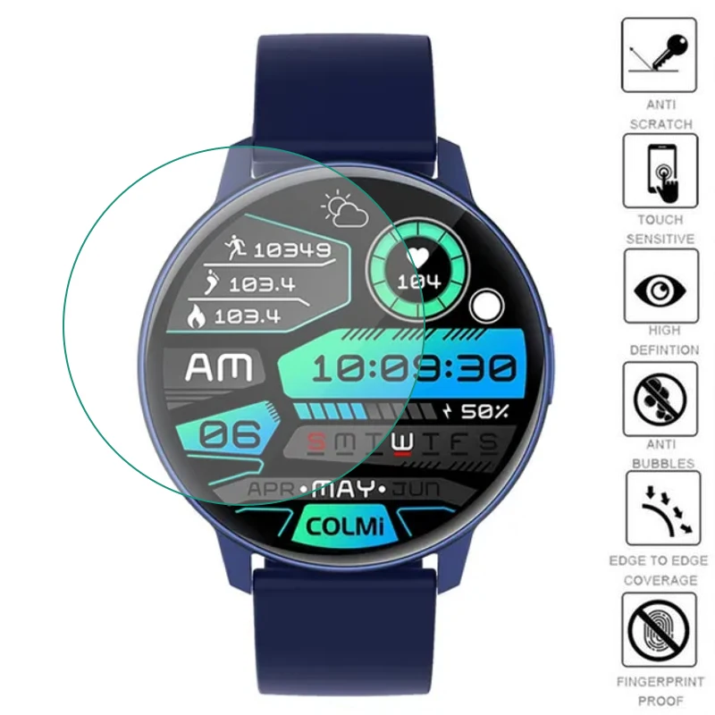 5pcs-TPU-Soft-Smartwatch-Clear-Protective-Guard-Film-For-COLMI-I31 ...