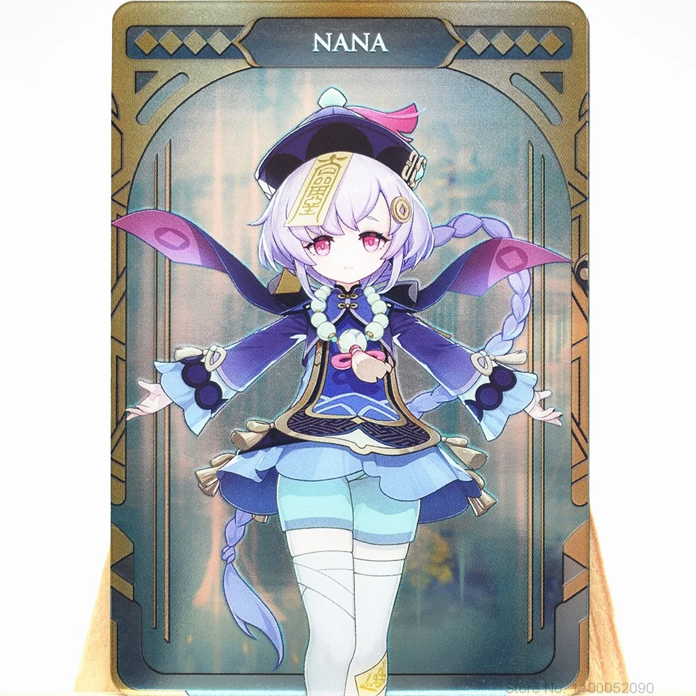 เกมอนิเมะ Bandai Original God Impact จริงหัวใจ Lumine LISA Klee การ์ด ...