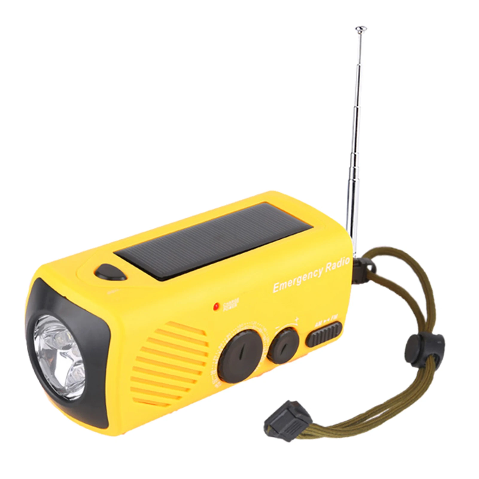 Outdoor-Emergency-Radio-Portable-Solar-Charging-Hand-Crank-USB ...