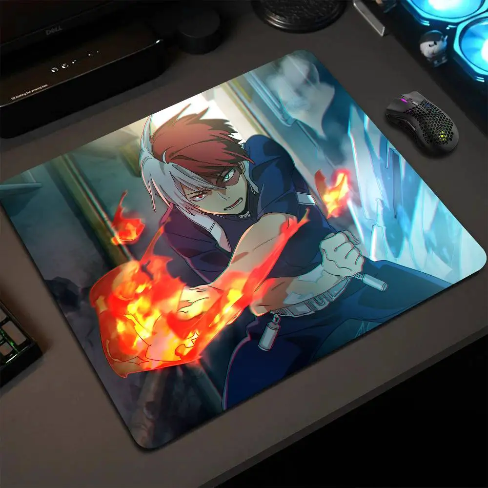 Todoroki Shoto My Hero Academia Anime Mousepad Small LockEdge Mouse Pad ...
