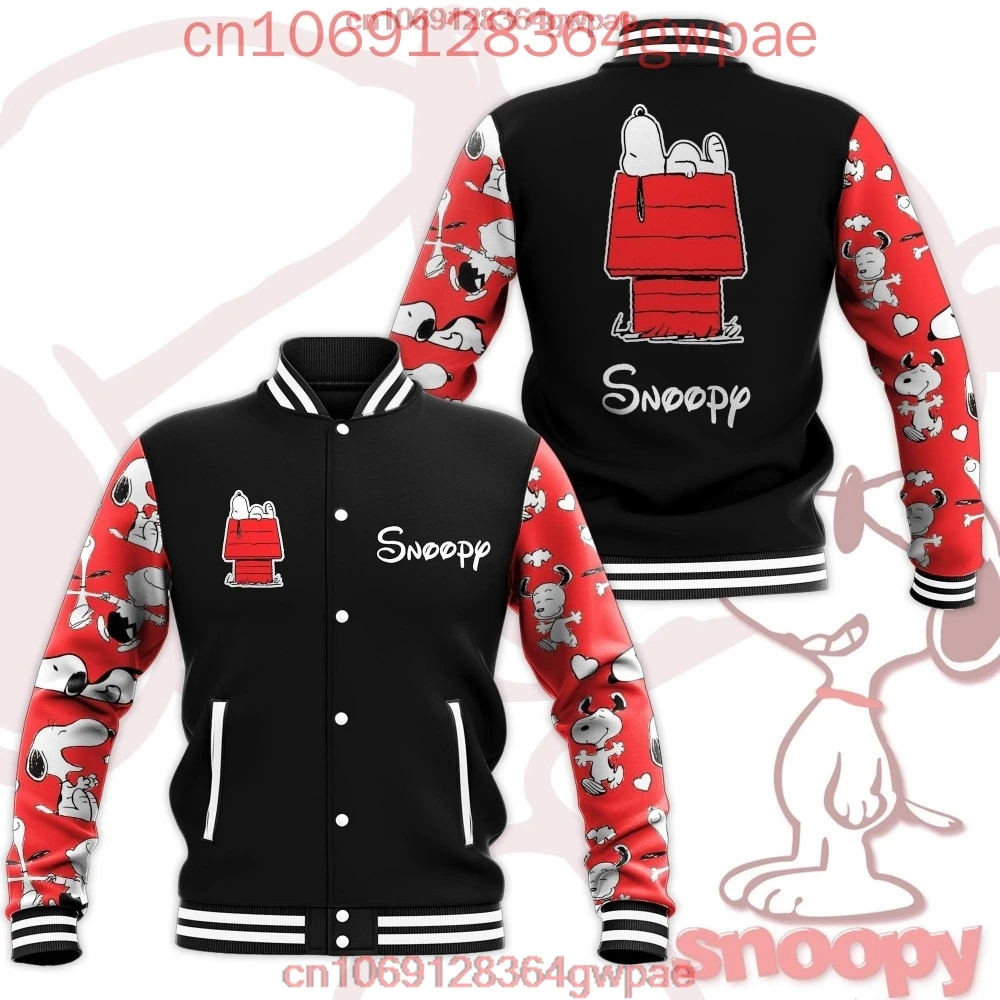 Snoopy-Baseball-Jacket-Men-s-Women-s-Casual-Fashion-Jacket-Spring-and ...