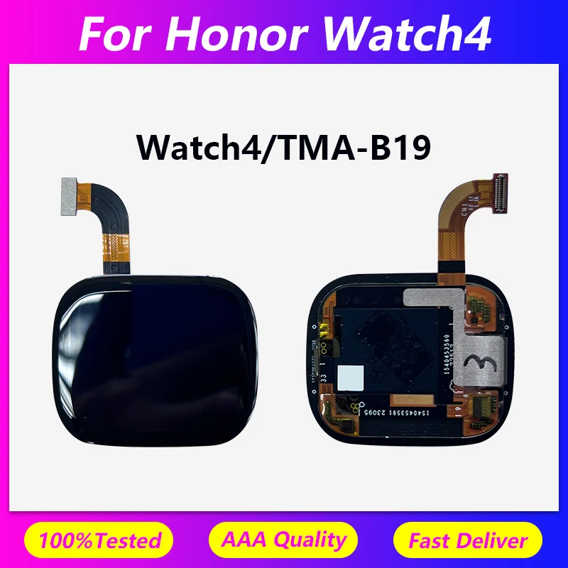 For-Huawei-Honor-Watch4-Screen-Assembly-TMA-B19-Watch-Screen-Display ...