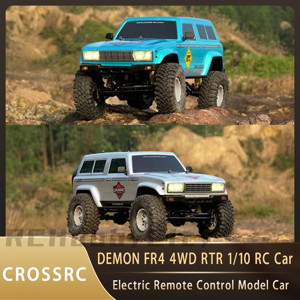 Crossrc Demon Fr4 4wd Rtr 1/10 Rc Simulation Electric Remote Control ...