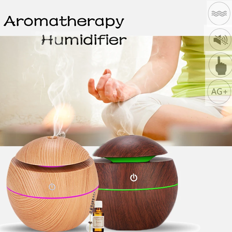 130ML-Ultrasonic-USB-Air-Humidifier-Aroma-Diffusor-Humidificador ...