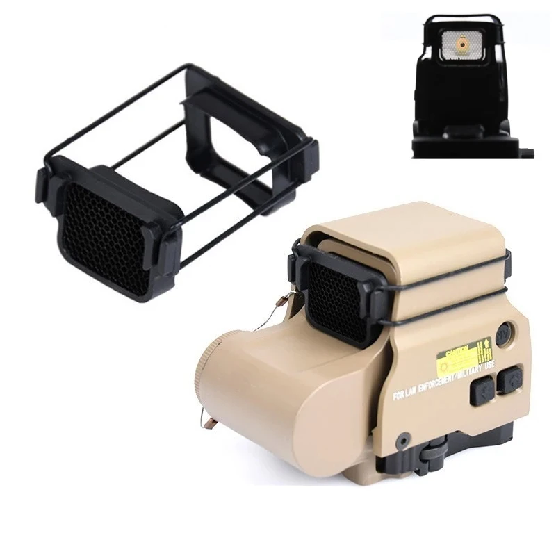 Tactical-Airsoft-Killflash-Protective-Len-Honeycomb-Metal-Mesh-Sight ...
