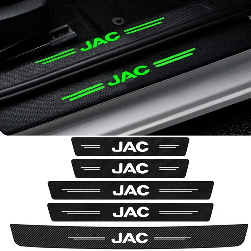 Luminous-Car-Threshold-Tape-Door-Sill-Anti-Kick-Stickers-Protective ...