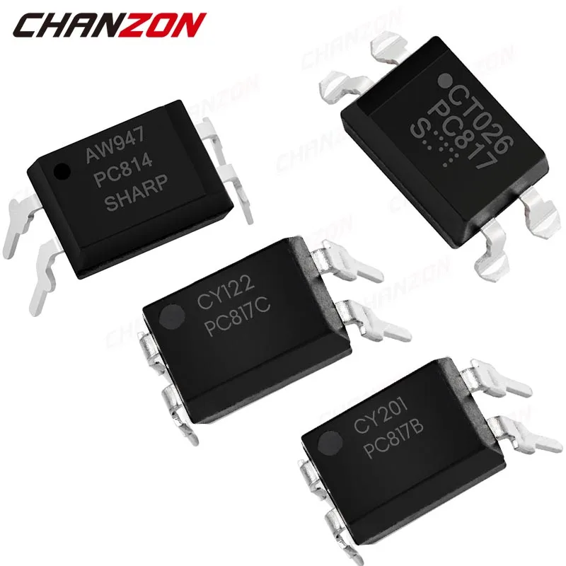 Optoacoplador-PC817C-PC817B-PC814A-DIP4-SOP4-EL817-817C-FL817C-PS817C ...