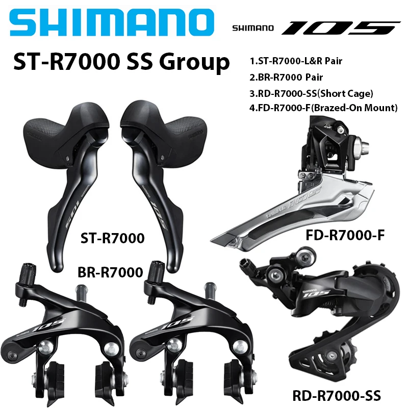 SHIMANO-105-R7000-R7020-2X11Speed-Groupset-ST-SHIFT-LEVER-Right-Left ...