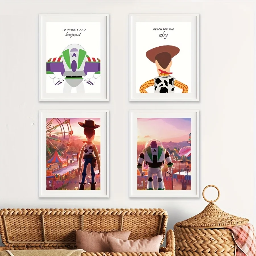 Toy-Story-Art-Prints-Buzz-Lightyear-Poster-To-Infinity-Beyond-Quote ...
