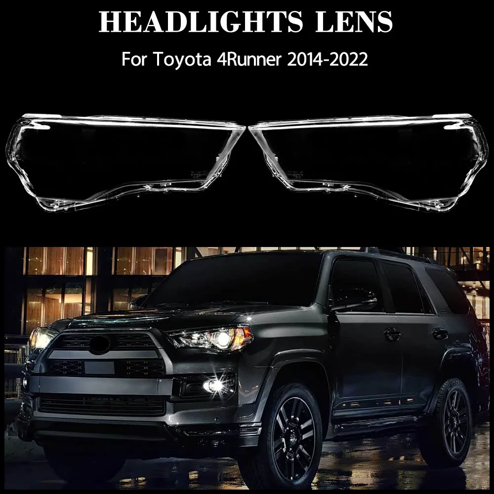 For Toyota 4Runner 2014-2022 Front Headlamp Lamp Shell Transparent ...