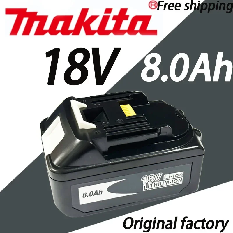100-Original-Makita-8Ah-for-Makita-18V-Battery-BL1830B-BL1850B-BL1850-BL1840-BL1860-BL1815 ...