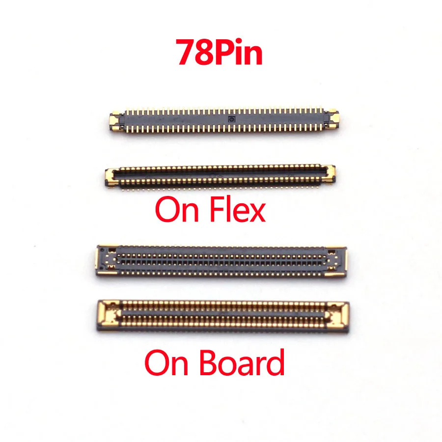 10pcs-LCD-Display-Screen-FPC-Connector-On-Motherboard-For-Samsung ...