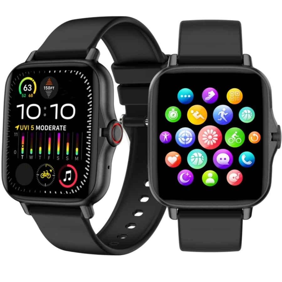 Smartwatch Fitness Watches Sport Music Display Tracker Bracelet Message ...