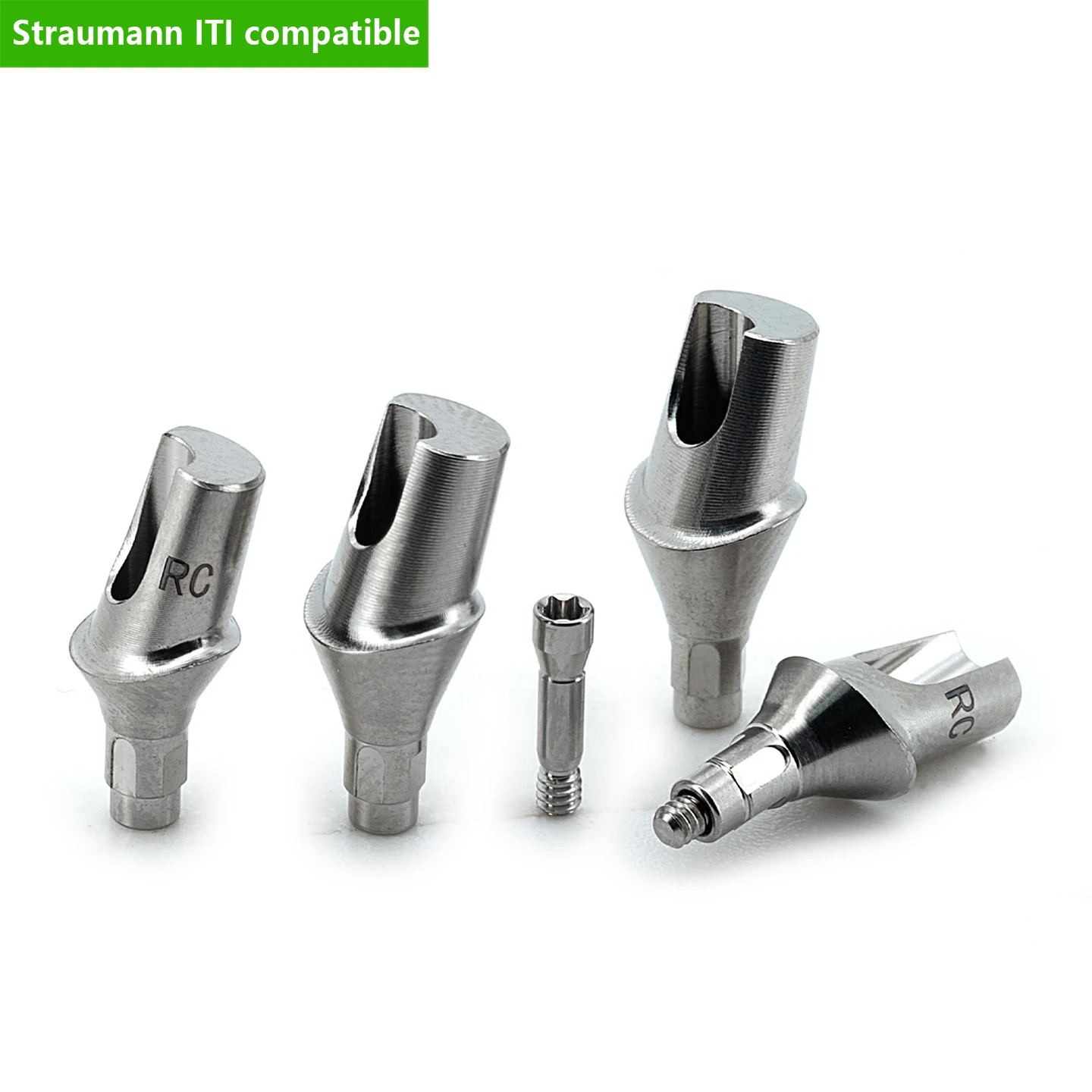 For Straumann Angled Abutment 15°30°Custom CAD/CAM Titanium Solution ...